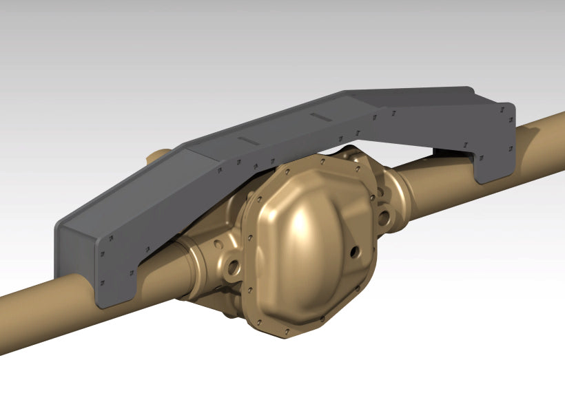 Universal 4 Link Axle Truss with Tabs – Oddball Motorsports